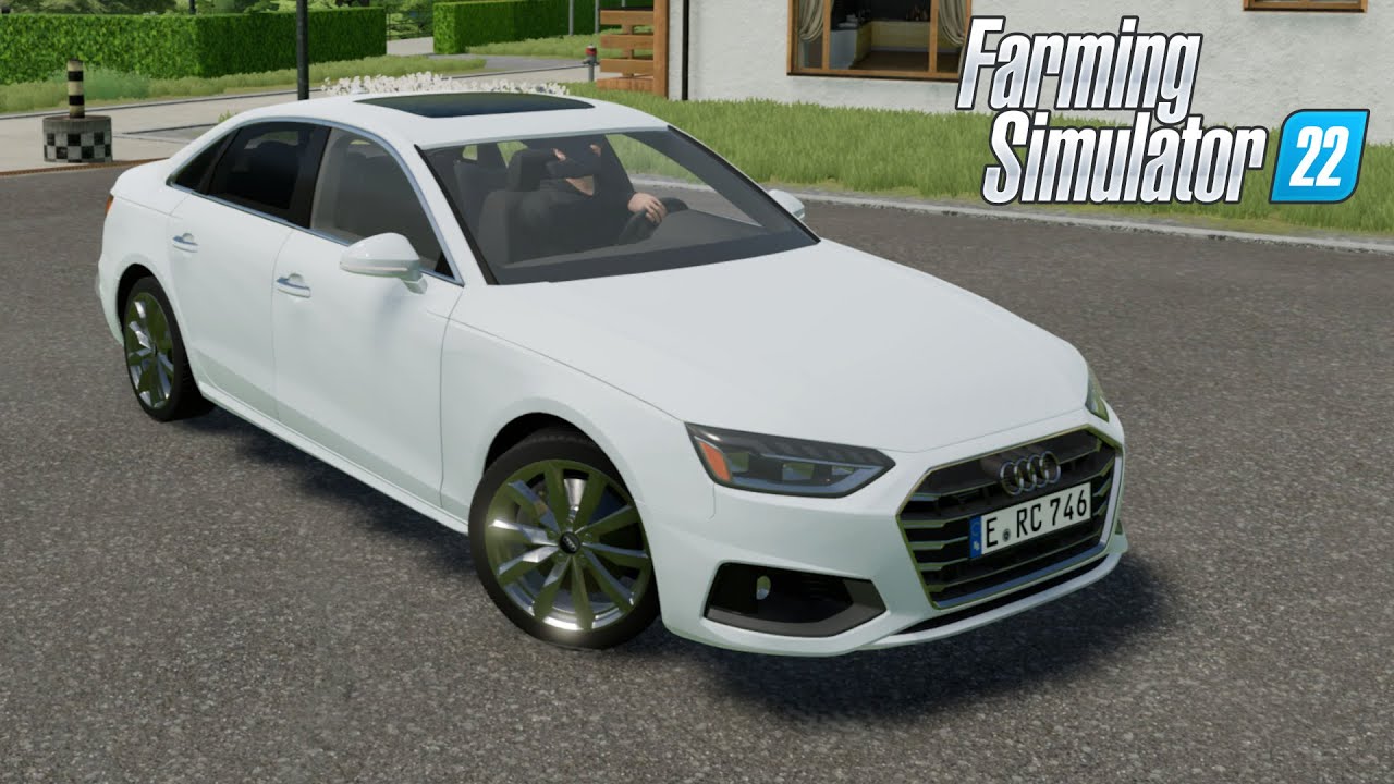Audi A4 Limousine 2022 - Farming Simulator 2022 [FS22 LS22 Vehicle Mod ...