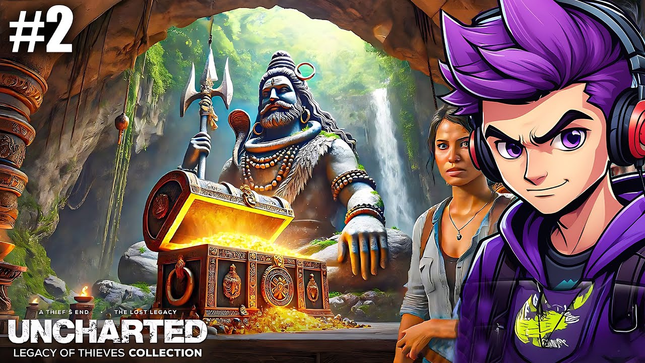 EXPLORING THE JUNGLE OF WESTERN GHAT🔥| UNCHARTED THE LOST LEGACY GAMEPLAY | TECHNO GAMERZ #2 ...