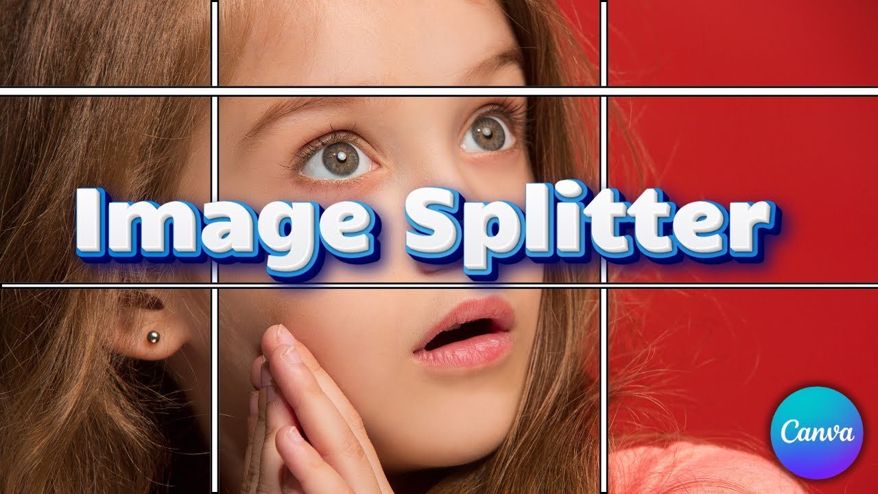 Canva Tutorial How to Split Images Effortlessly - YouTube