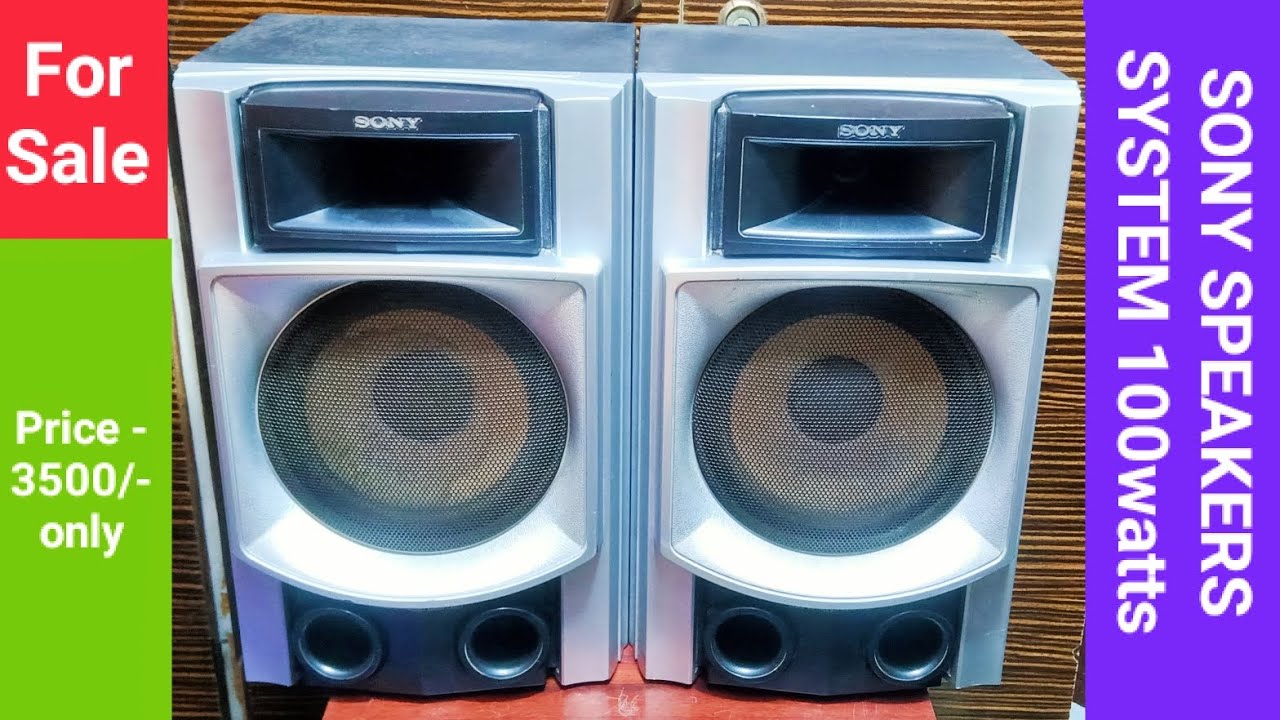 SONY SPEAKER SYSTEM High Bass Performance Contact No - 8750424840 - YouTube