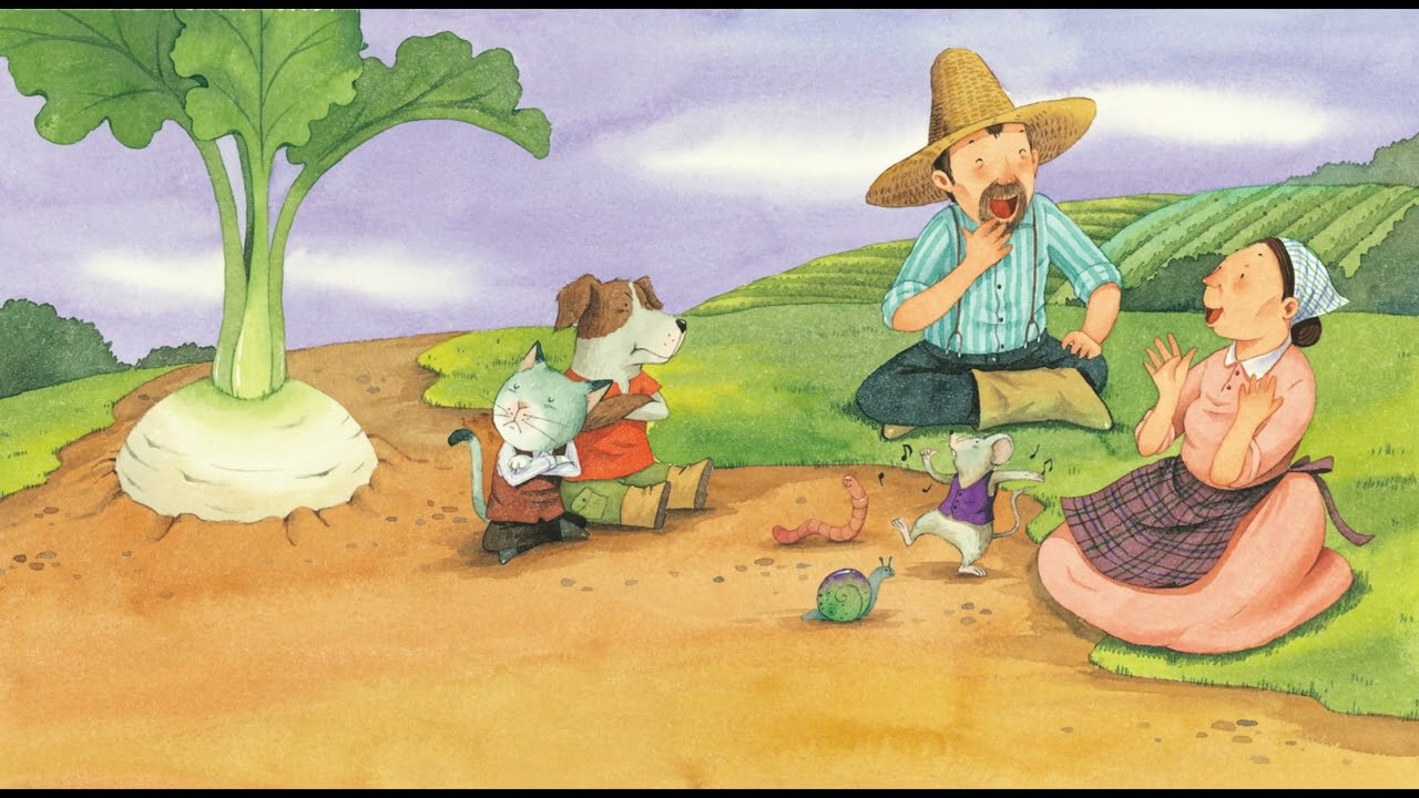 The Enormous Turnip l Audio Story l AList l Ready, Action! - YouTube