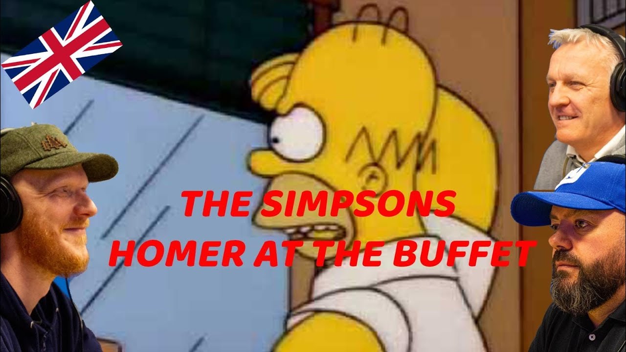 The Simpsons - Homer At The Buffet REACTION!! | OFFICE BLOKES REACT ...