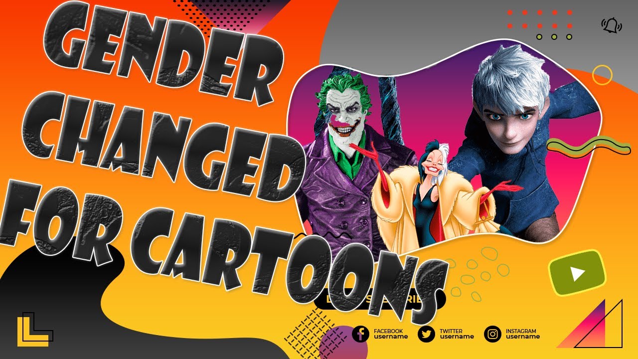 Canadian Artist Reverses Gender Of Cartoon Characters And Shows What ...