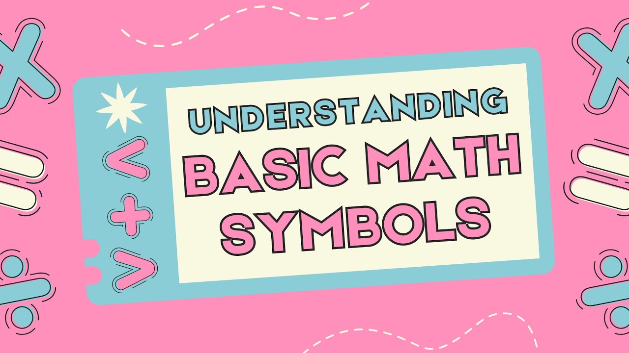 Basic Math Symbols for kindergarten and grade 1 @kidsknowledgepoint ...