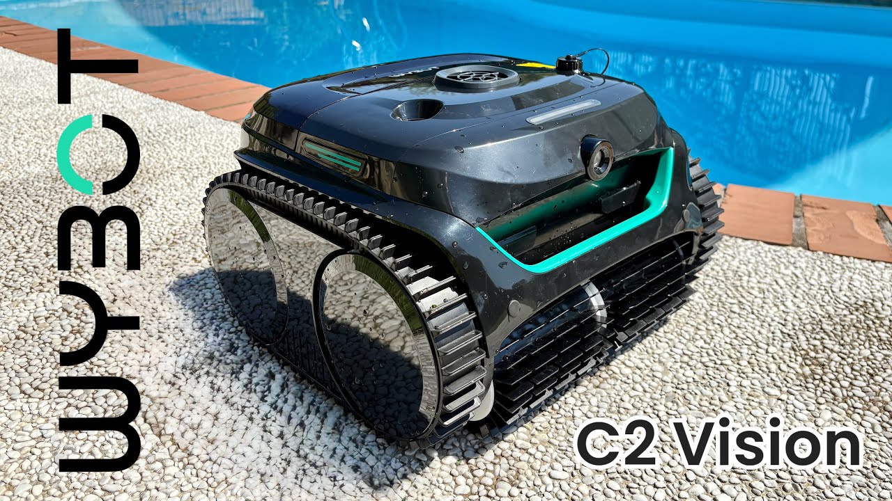 WYBOT C2 Vision - The Best Robotic Pool Cleaner Vacuum with AI Vision ...