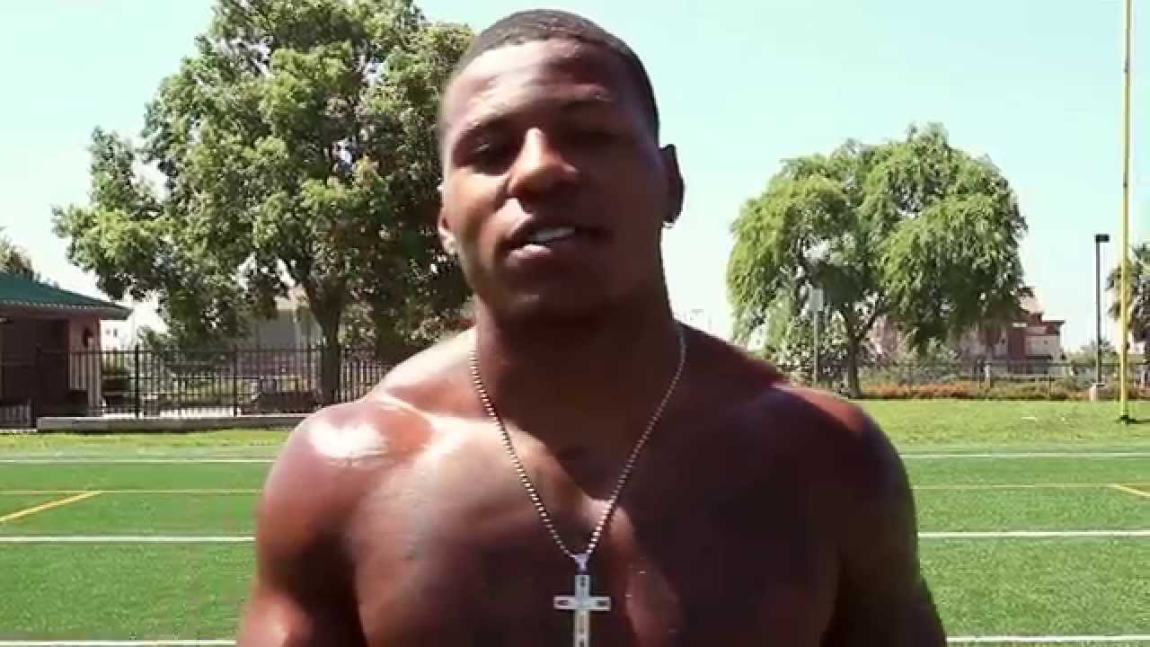 Dontel James: Football Footwork Drills - YouTube