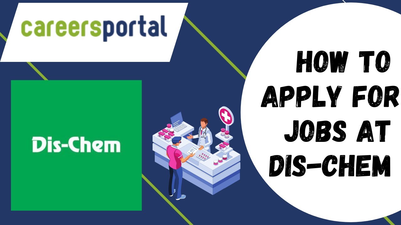 How To Apply For Jobs At Dis-chem | Careers Portal - YouTube