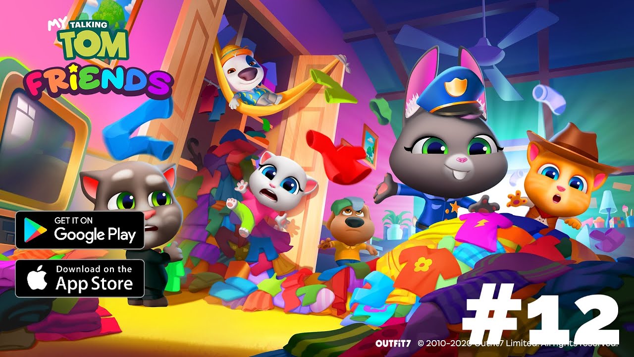 MY TALKING TOM FRIENDS Walkthrough Mobile Gameplay (Android) Part-12 ...