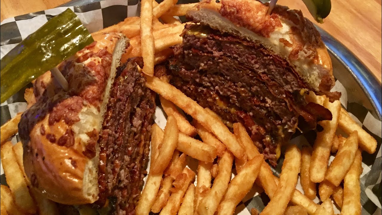 Quadzilla | Monster Burger Challenge - YouTube