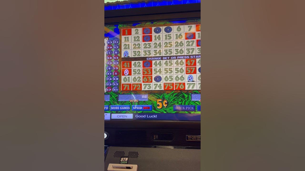 Keno machine win 6 out of 10 - YouTube