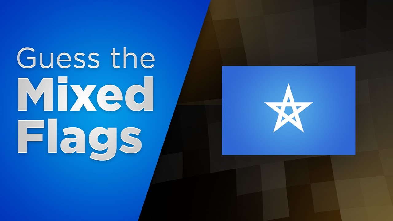 Can You Guess the Mixed National Flags? - YouTube