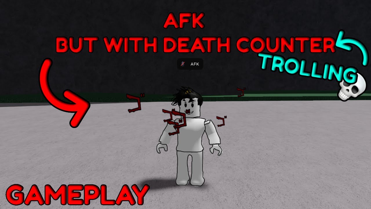 AFK but with *DEATH COUNTER* - TROLLING (Roblox Saitama Battlegrounds ...