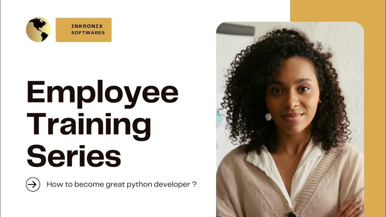 INKRONIX Employees Training Program/Python & Machine Learning. - YouTube