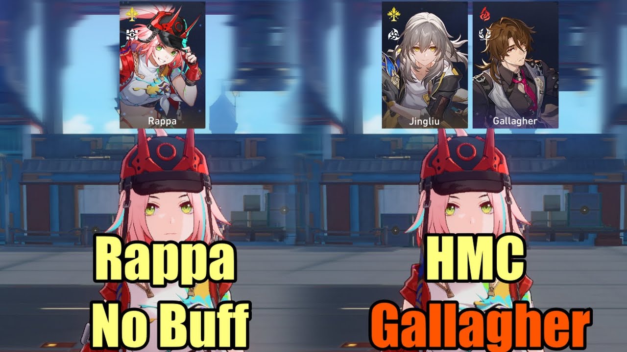 How Much Does HMC & Gallagher Buff Rappa ? || HSR - YouTube