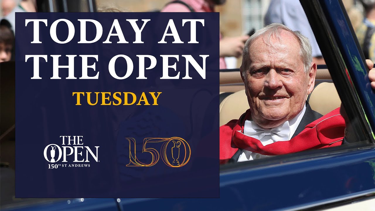 Today at The Open | Tuesday Practice - YouTube