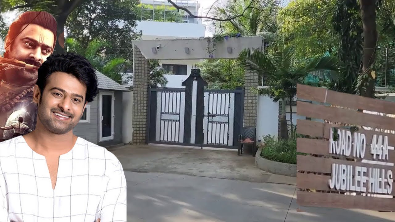 Prabhas House | Prabhas House in Hyderabad | Way To Prabhas House - YouTube