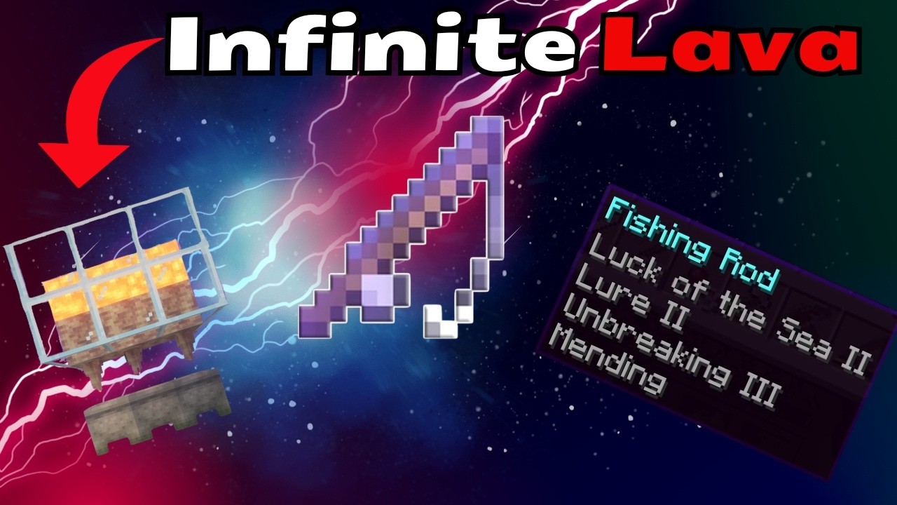 I Created An Infinite Lava Source And Got Some INSANE Fishing Loot ...