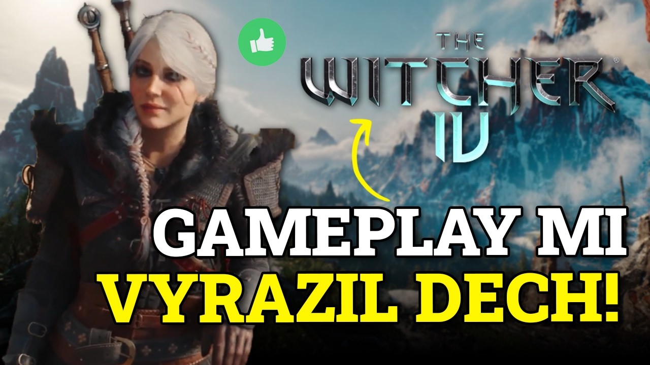 THE WITCHER 4 | Gameplay mi VYRAZIL DECH – tohle je opravdový NEXT-GEN ...