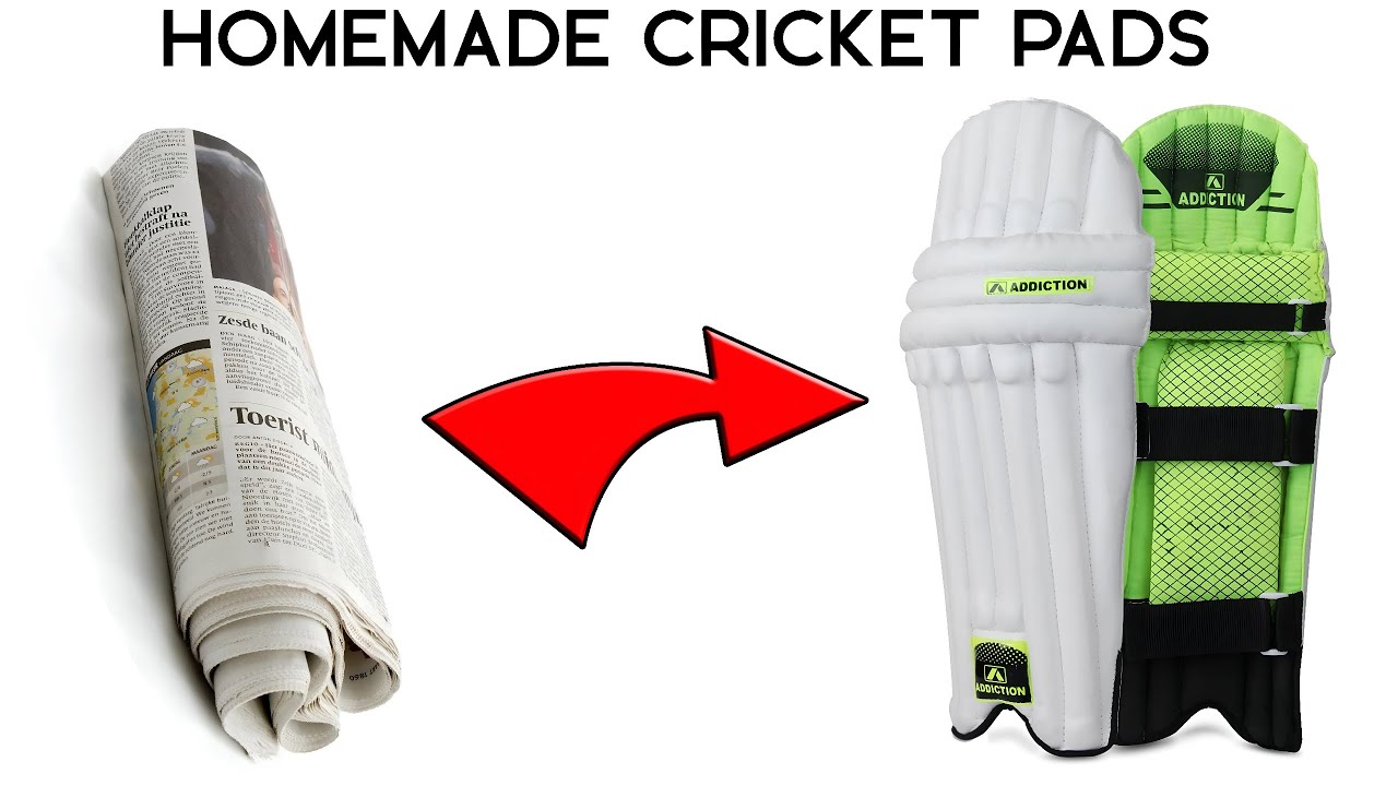 how to make cricket pads | cricket pads kaise banaen | cricket pads ...