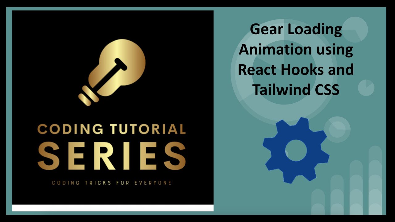 Easy Add Gear Loading Animation Using React Hooks And Tailwind Css In 4677