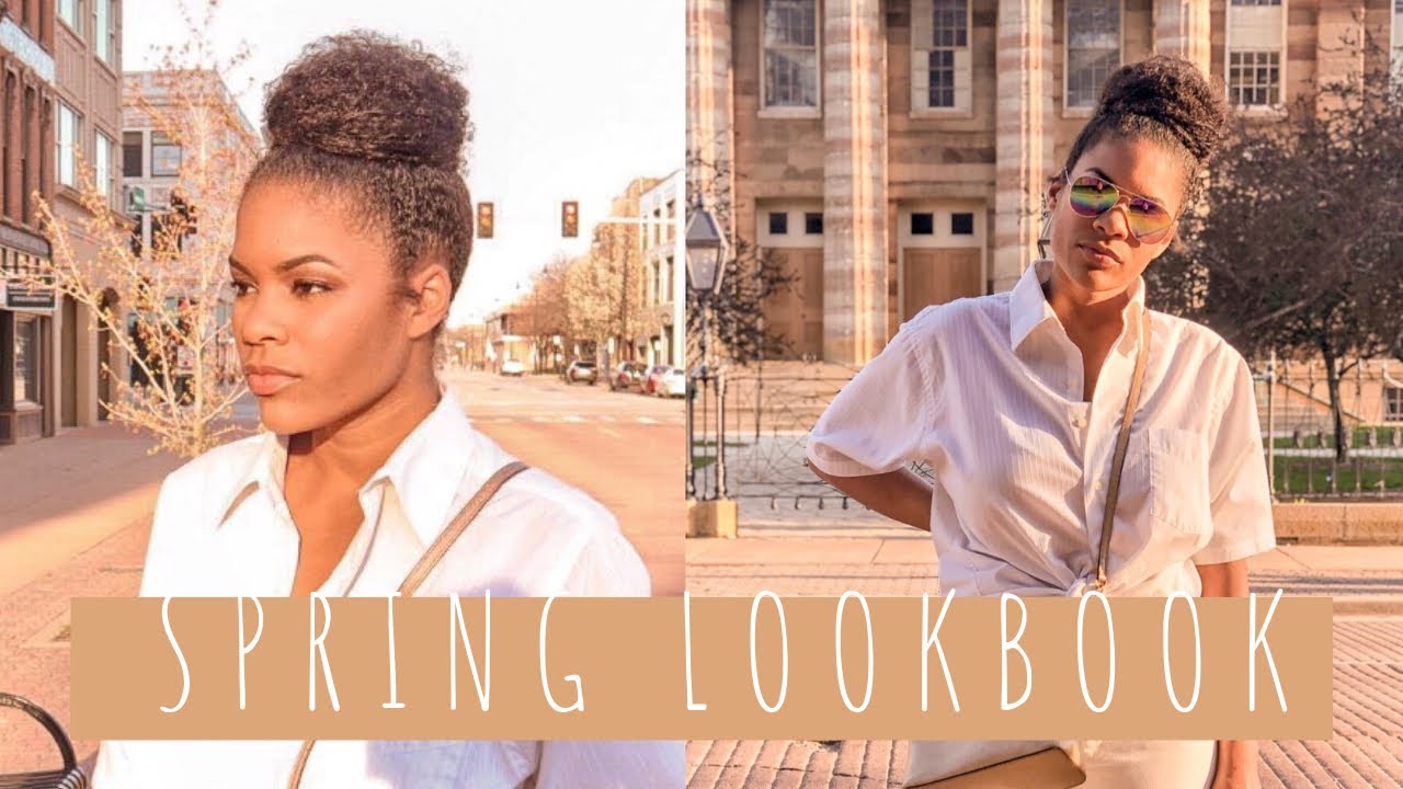 Spring Outfit Ideas | Spring Lookbook 2019 - YouTube