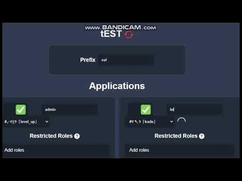 DISCORD | HOW TO SETUP EASY APPLICATION BOT IN 2021 NEW DASHBOARD ...
