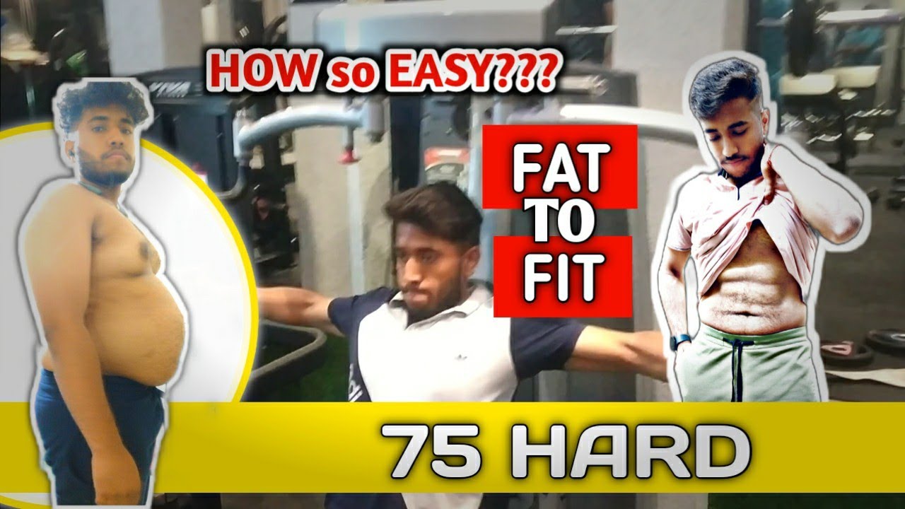 I Tried Tik Toks Hardest Fitness Challenge 75 Hard | Shocking Weight Loss Results ...