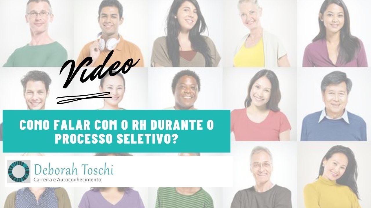 COMO FALAR COM O RH DURANTE O PROCESSO SELETIVO? - YouTube
