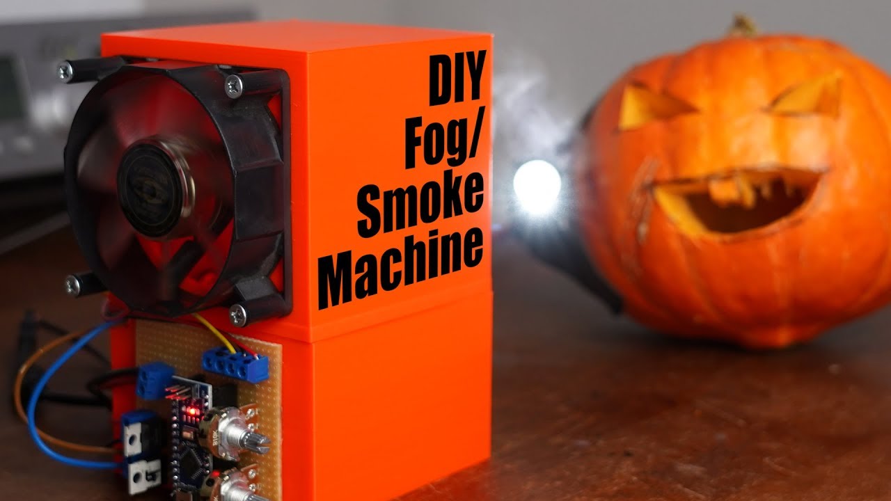 Trying to build a crude mini Fog/Smoke Machine - YouTube