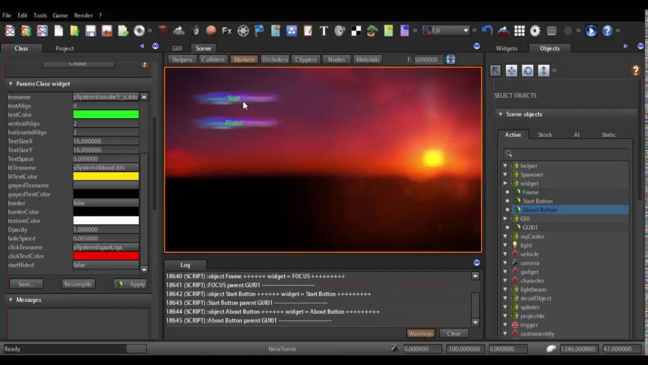 GUI Editor-Game Machine-SpeedVideo-S2Engine HD 1.4.6-Part02 - YouTube