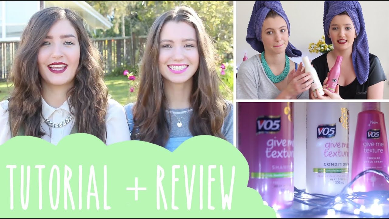 VO5 give me texture review:tutorial - YouTube