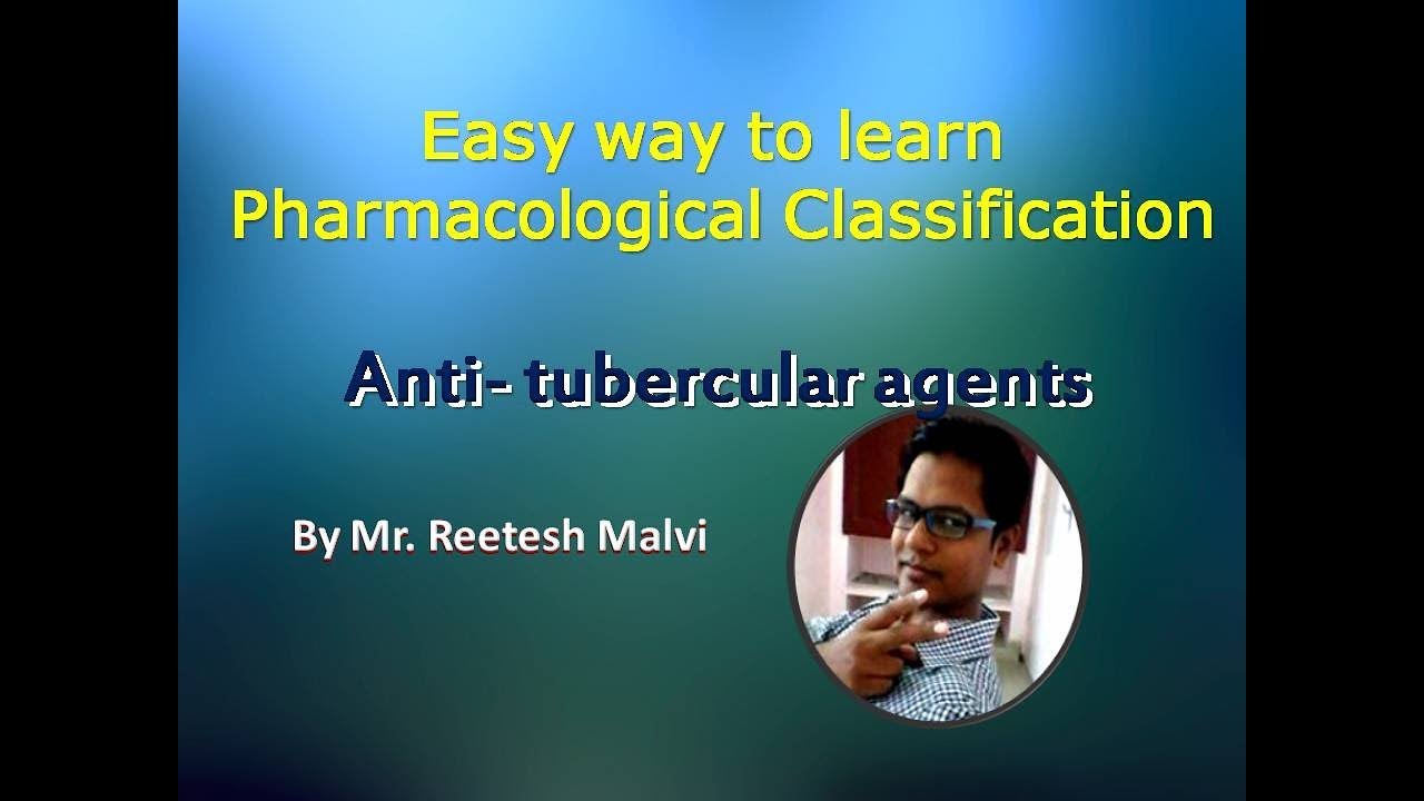 Classification of Antitubercular drugs - YouTube