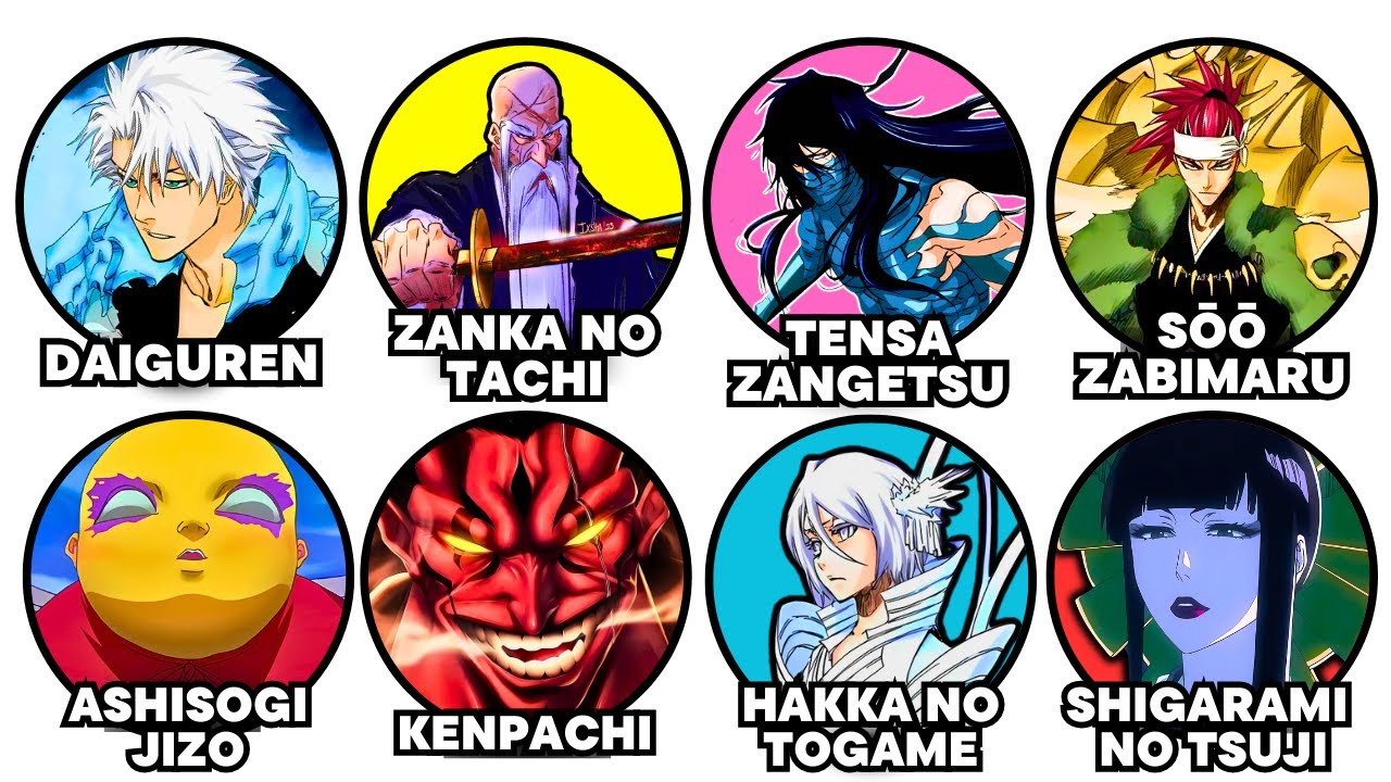 Every Bankai Explained in 28 Minutes - YouTube