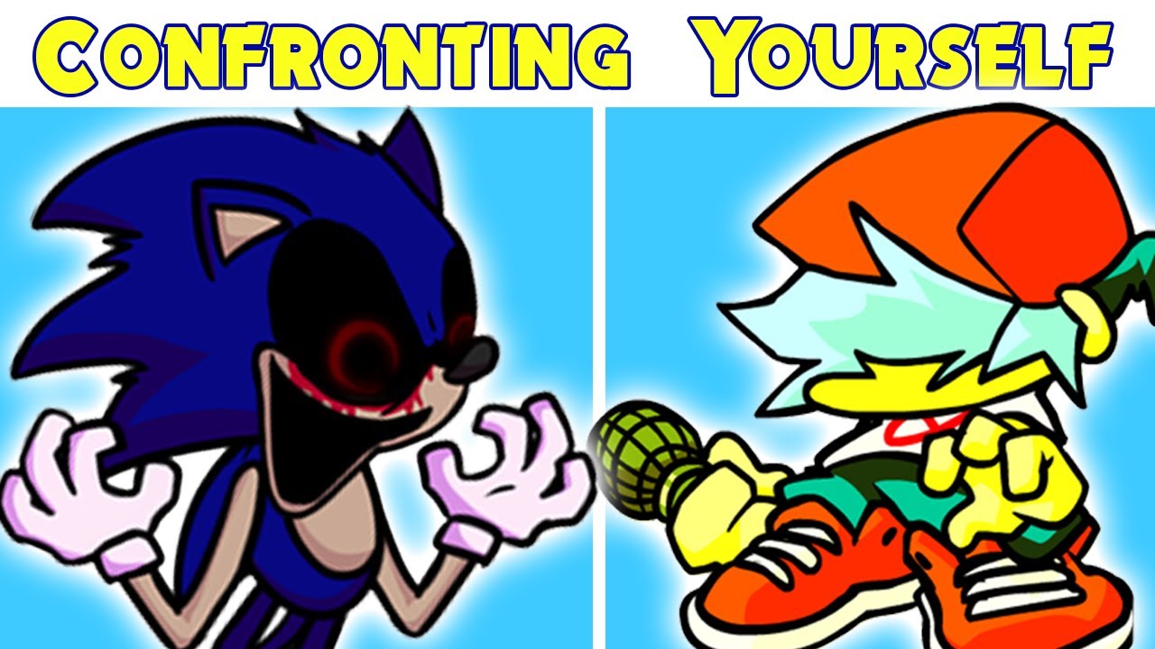 Friday Night Funkin' vs Sonic.exe Confronting Yourself (FNF Mod) - YouTube