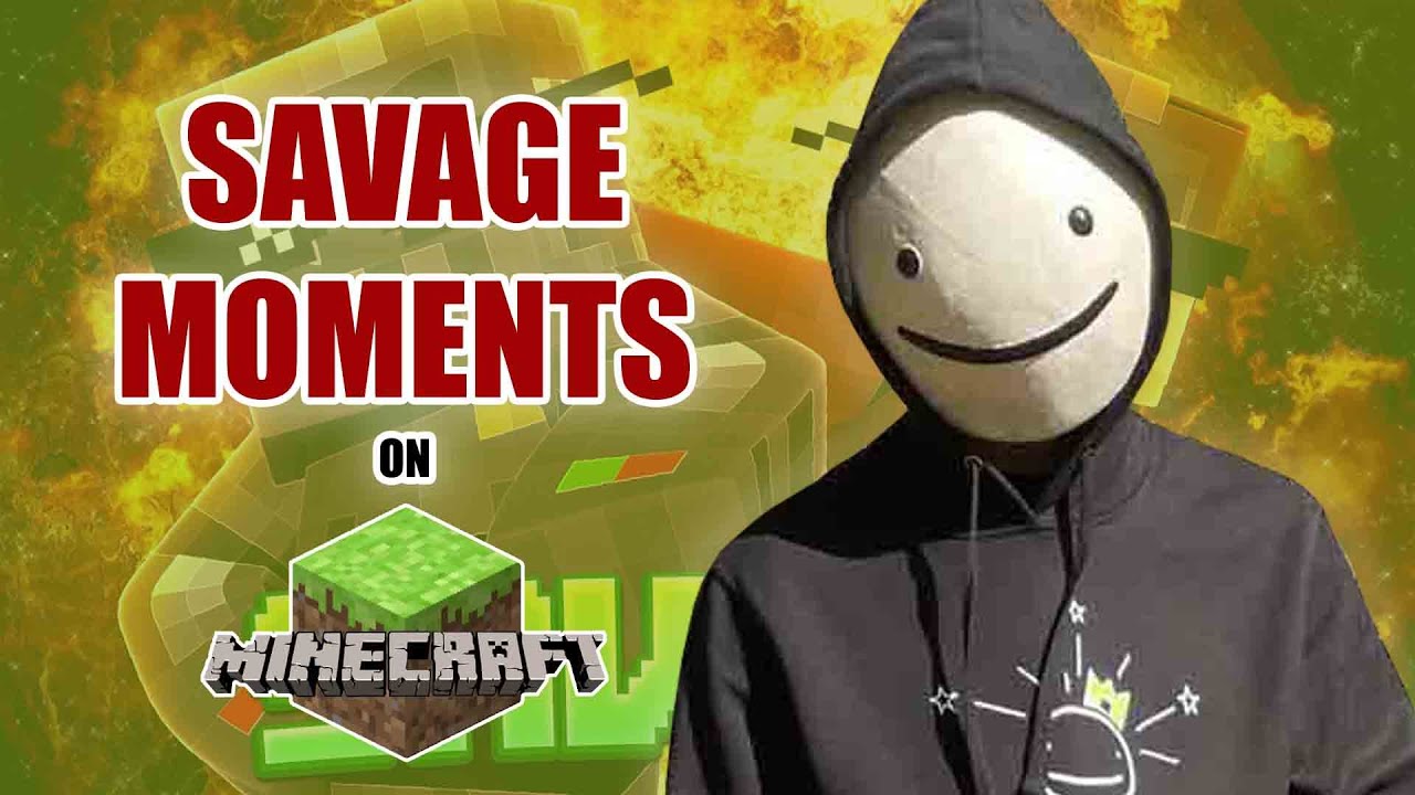 Dream being a savage on Minecraft for 10 minutes straight ...