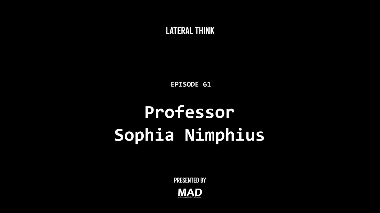 Lateral Think - Professor Sophia Nimphius - YouTube