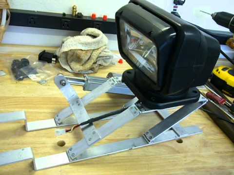 GoLight Mount bench test - YouTube