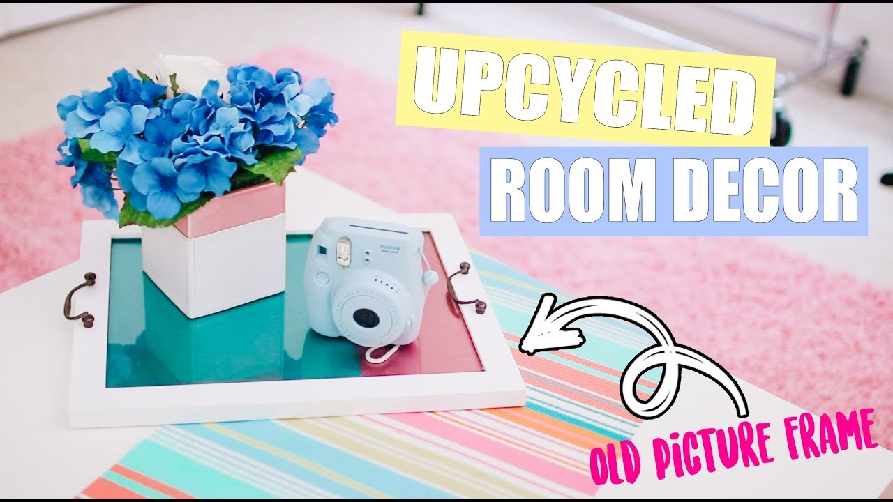 DIY Upcycled Room Decor - YouTube