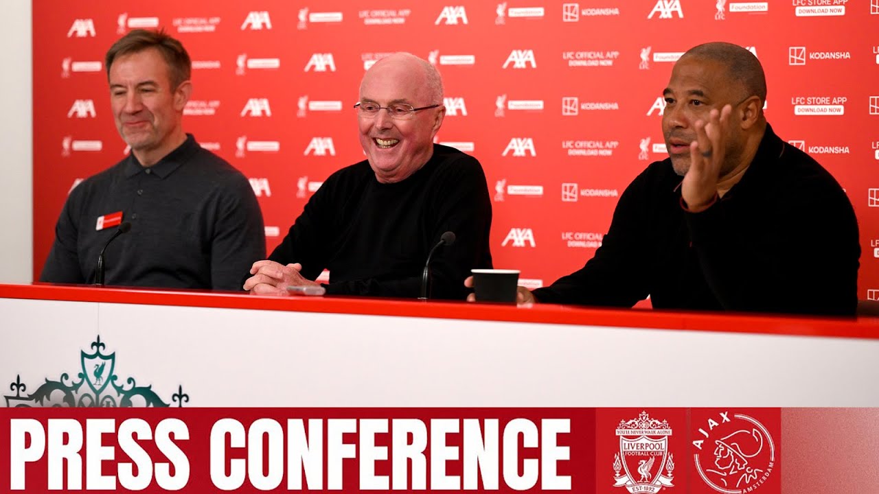 LFC Legends Press Conference: Sven-Goran Eriksson & John Barnes ...