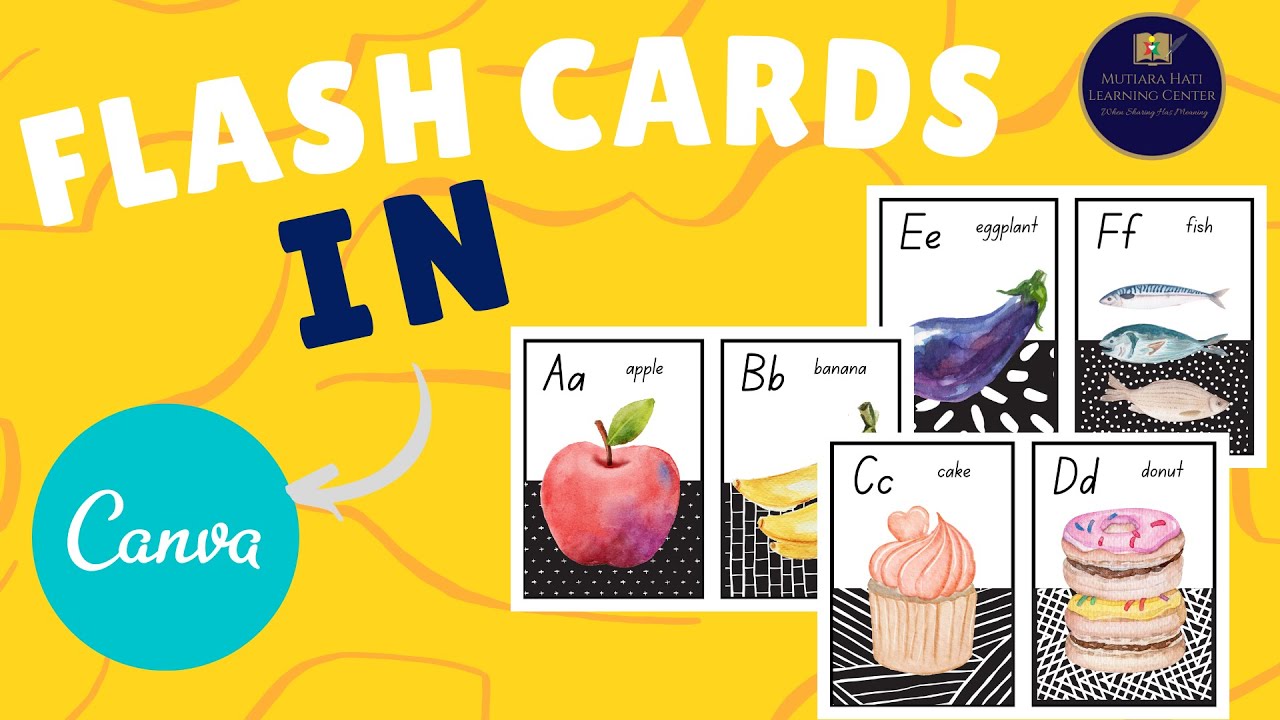Cara Cepat Membuat Flashcard di Canva - YouTube