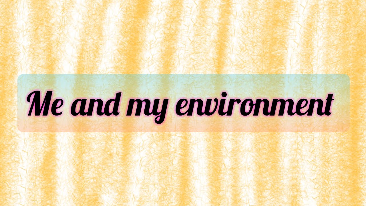 دروس الفصل الثالث للغة الانجليزية sequence 4:me and my environment [3MS ...