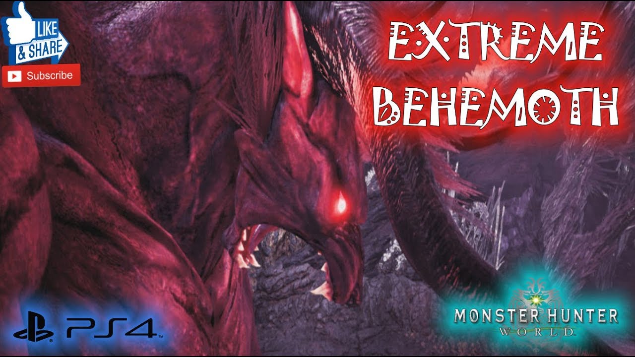 MHW Extreme Behemoth Session ID: 3wfHHh2Xr6p - YouTube