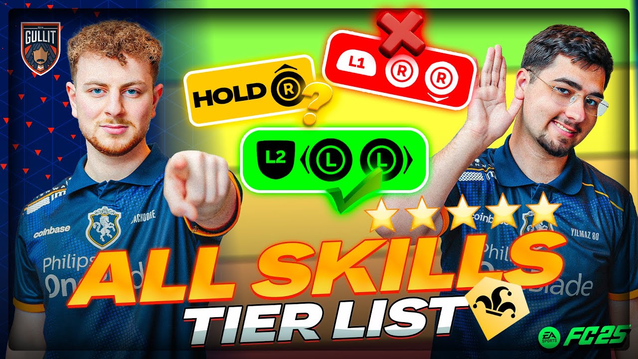 EA FC 25 - All Skillmoves Tierlist - YouTube
