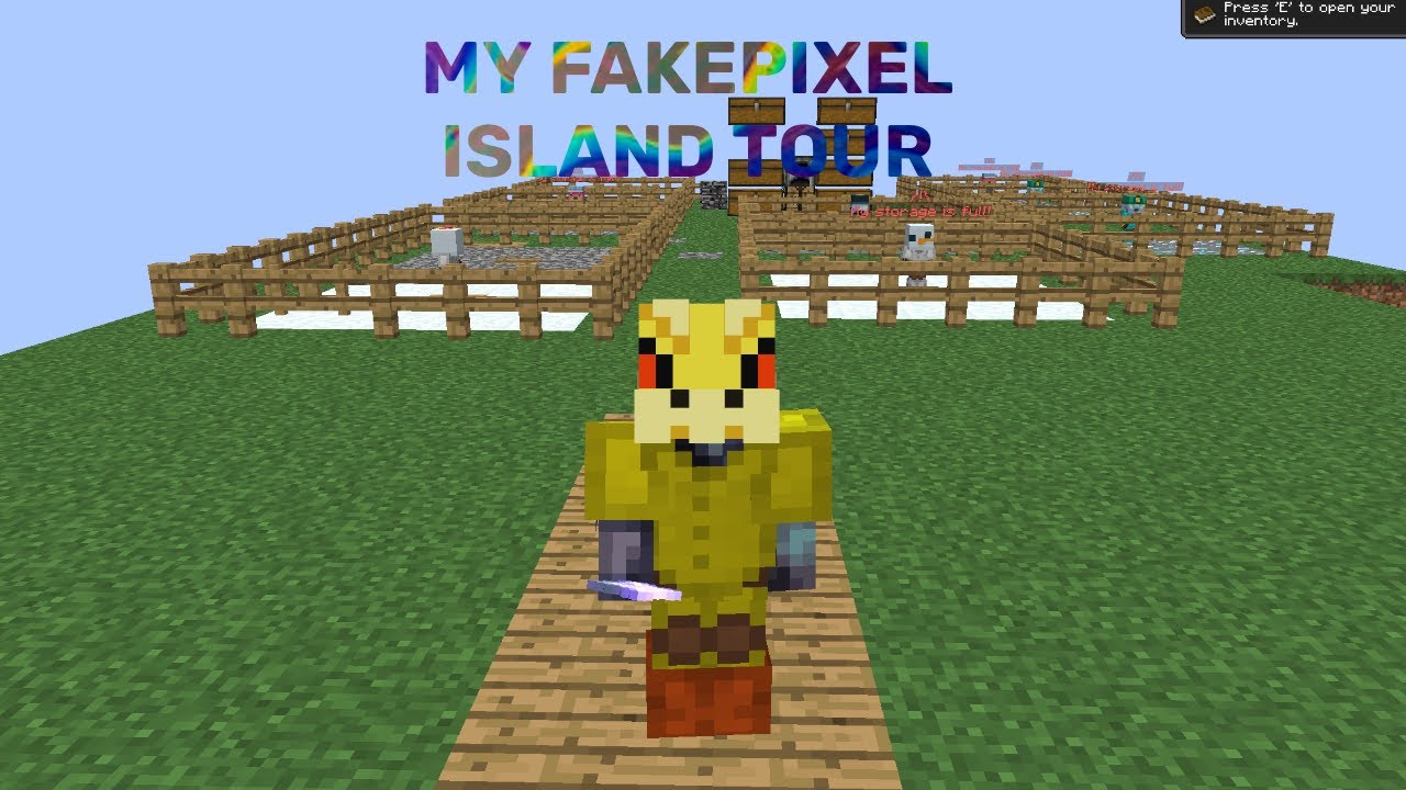 MY FAKEPIXEL ISLAND TOUR| (fakepixel.ru)|HYPIXEL COPY|FAKEHYPIXEL - YouTube