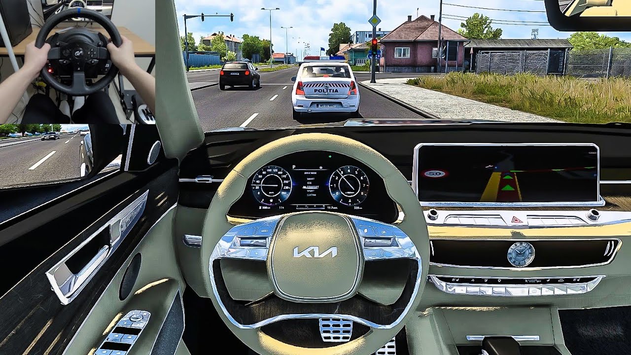 Euro Truck Simulator 2 - KIA K9 2022 [Steering Wheel Gameplay] - YouTube