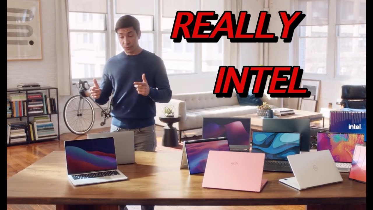 INTEL VS MAC CHILDISH CAMPAIGN ADS - YouTube
