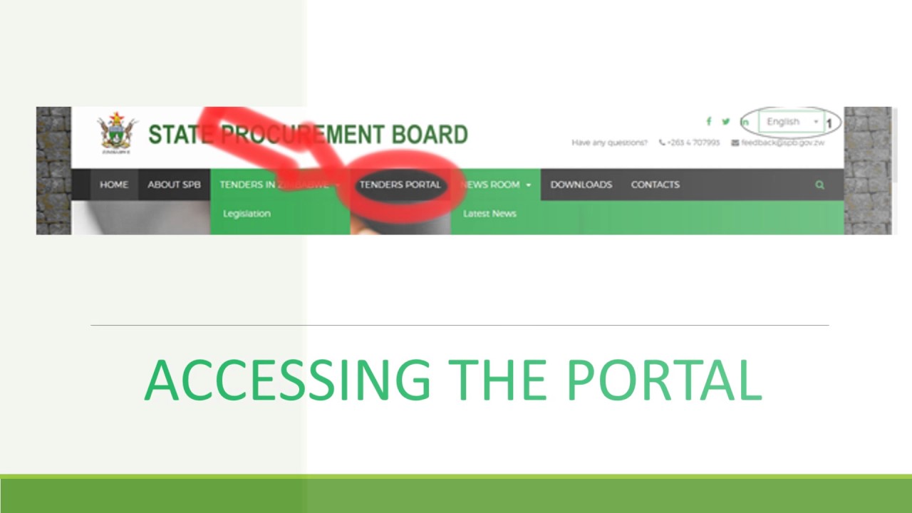 Introduction to Public Procurement Portal v4 - YouTube