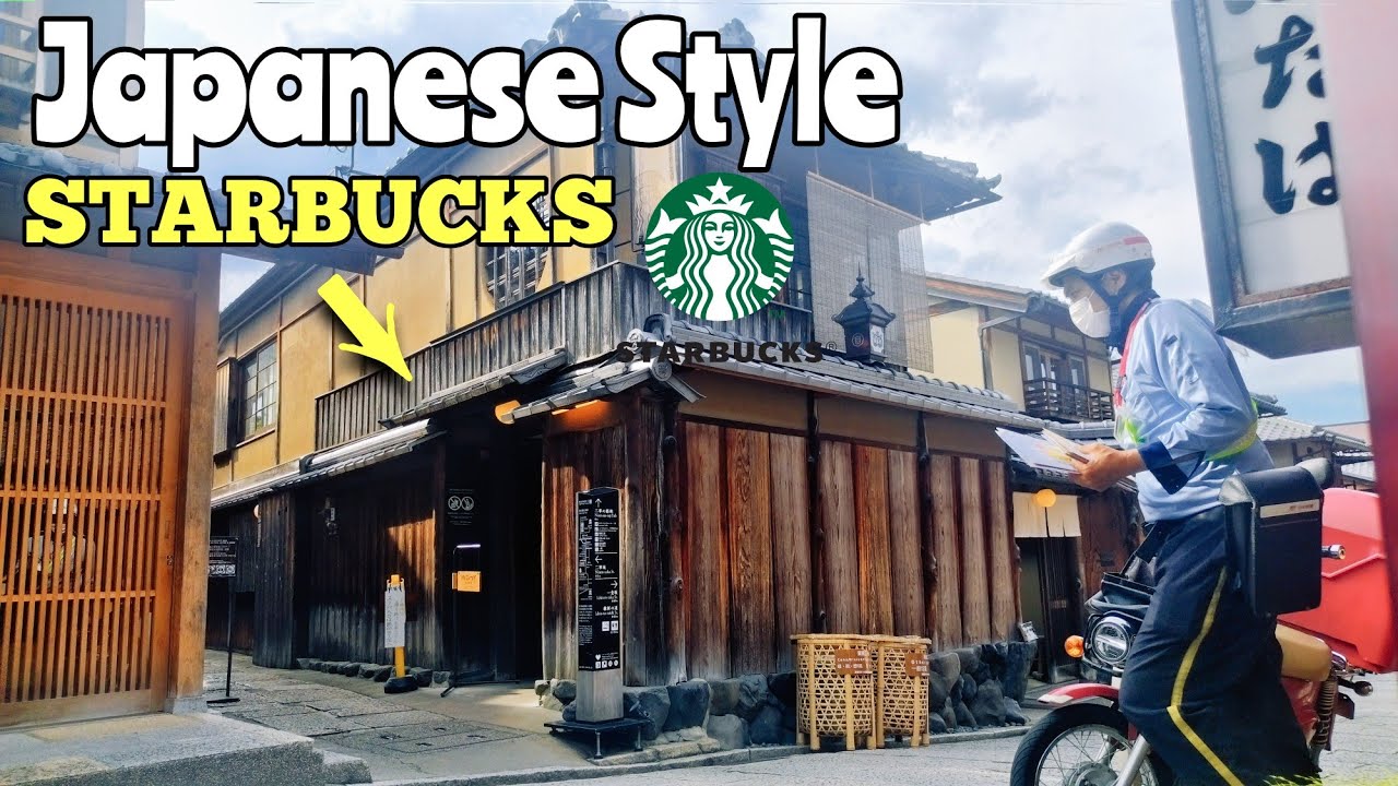 I found the MOST unique STARBUCKS in the World in Kyoto - YouTube