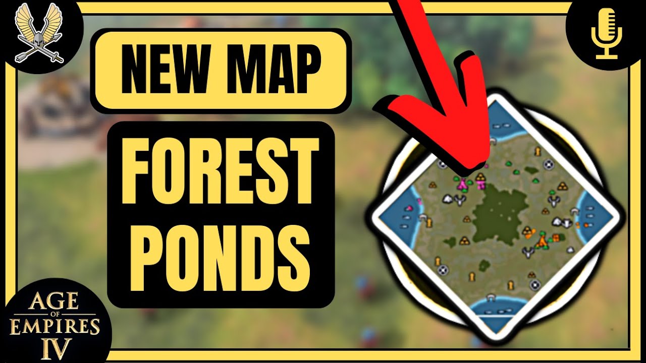 NEW Map | Aoe4 Forest Ponds | Ottomans vs Malians - YouTube