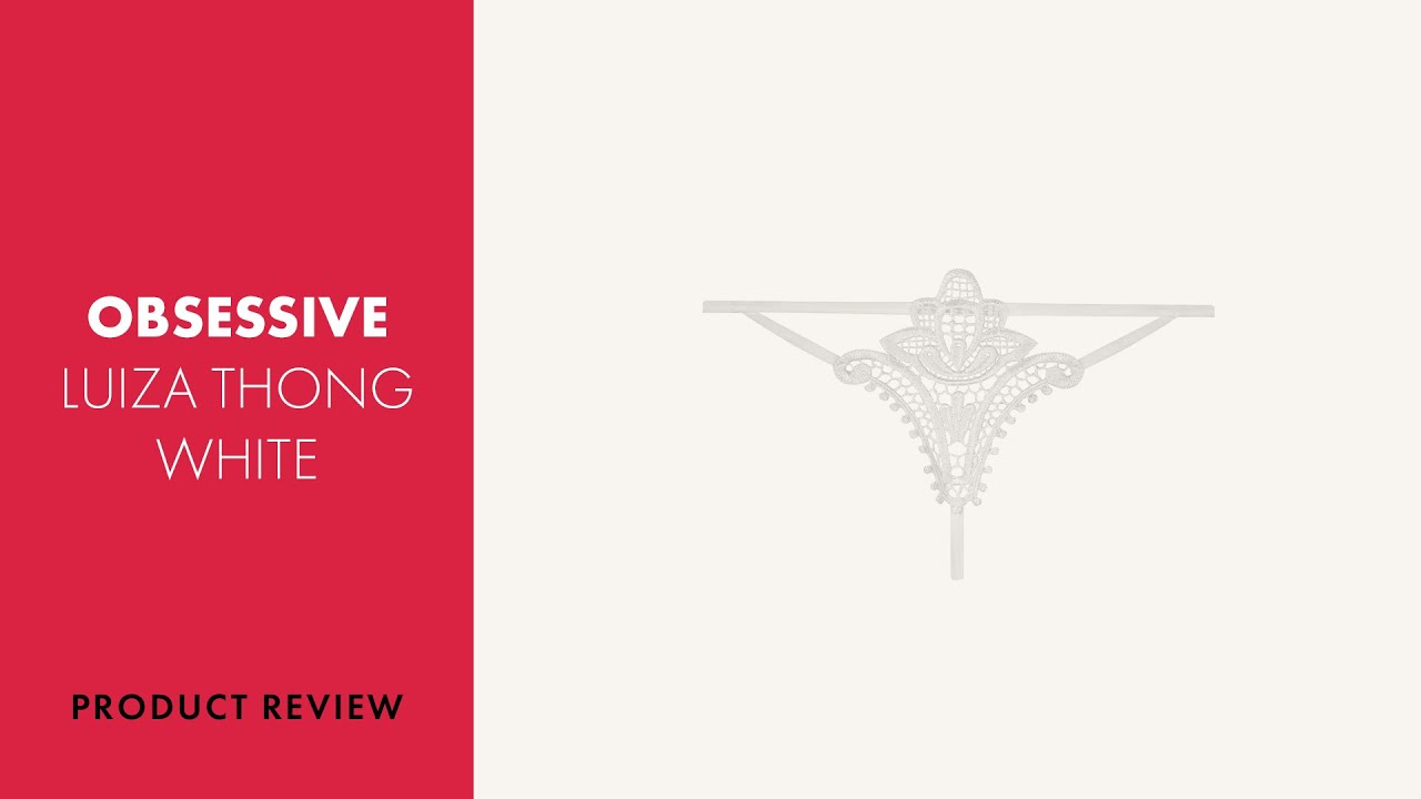 Obsessive Luiza Thong - White Review | PABO - YouTube
